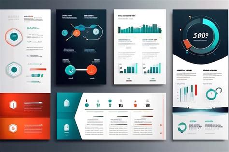 Premium Photo Business Data Visualization Timeline Infographic Icons Designed For Abstract