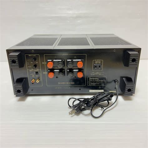 Yahoo オークション Technics テクニクス Se A5mk2 パワーアンプ
