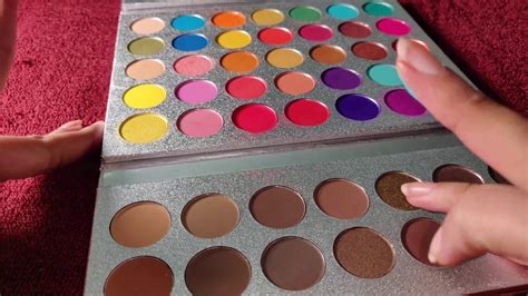 Beauty Glazed 63 Colours Gorgeous Me Eyeshadow Palette Swatches