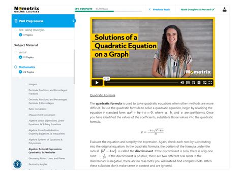 Pax Exam Prep Course Mometrix Online Courses