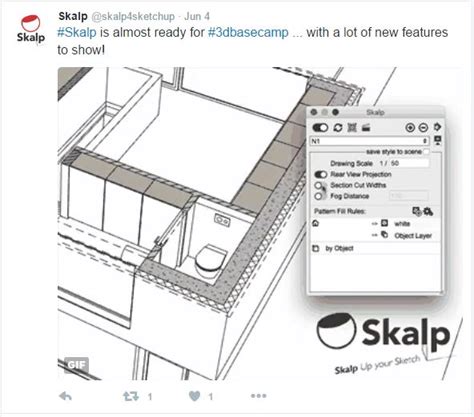 Plugin Skalp For Sketchup V20 Live Section Plugin Sketchucation