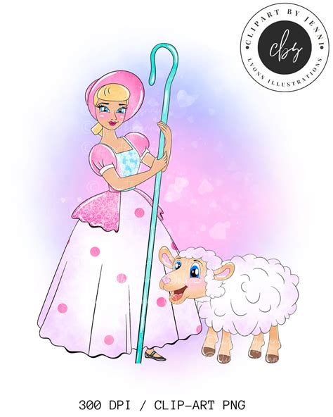 Watercolour Bo Peep Clipart Toy Story Bo Peep Png Toy Story Little