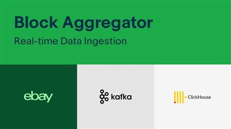 block aggregator real time data ingestion from kafka to clickhouse