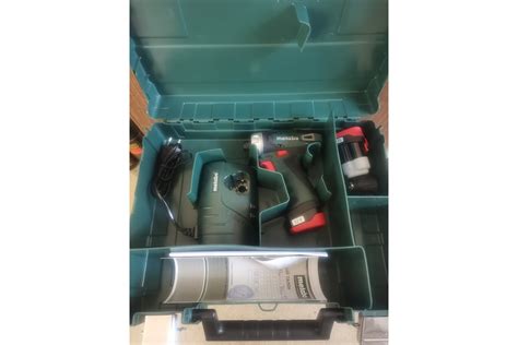 Аккумуляторная дрель-шуруповерт Metabo PowerMaxx BS 12 В, 2х2 Ач, Li ...