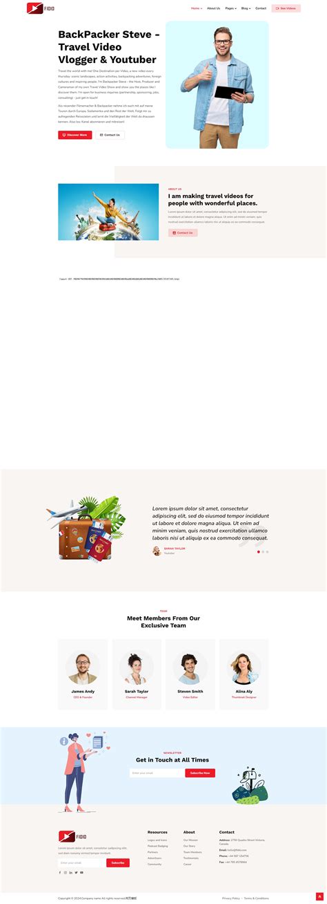 网页制作个人简历代码，实用旅游博客网页设计 17素材网