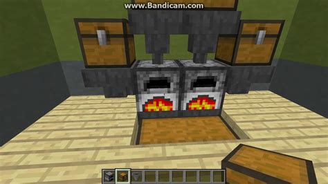 Как сделать Авто печку в Minecraft Youtube