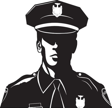 Premium Vector Guardians Of The Peace Vector Art Of Police Officers Enforcing The Law In