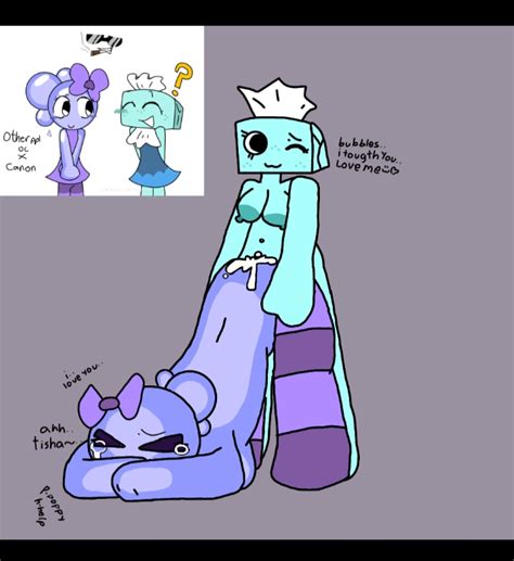 Rule 34 Cum Dandys World Lesbian Sex Oc Pleasured Face Tisha Dandys World 13662934