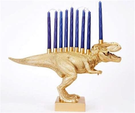 T Rex Dinosaur Menorah