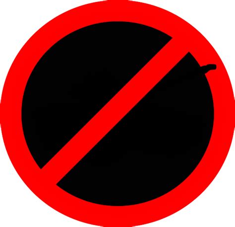 Download Tanks Forbidden Vector Sign Svg Freepngimg