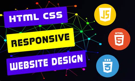 Design Responsive Front End Of Your Website Using Html Css By Alinaqi Khoso Fiverr