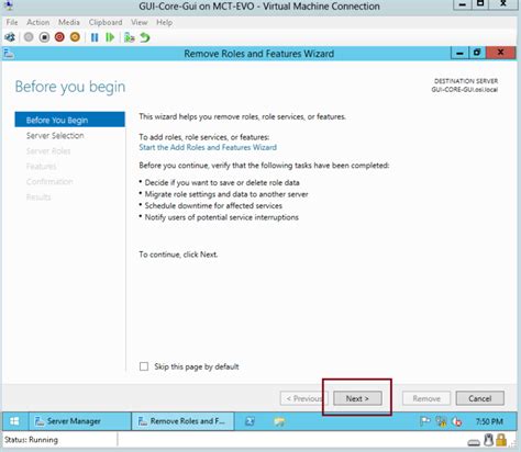 Simple Step Convert Gui To Server Core In Windows Server 2012 R2