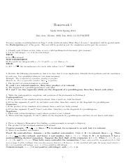 Hw1 Solution Pdf Homework 1 Math 2603 Spring 2021 Due Date Friday