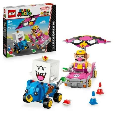 Konstruktionsspiel Lego 72038 Wario And King Boo 512 Stücke