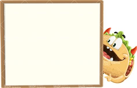 Mexican Taco Cartoon Character Set Making Presentation 5 Graphicmama