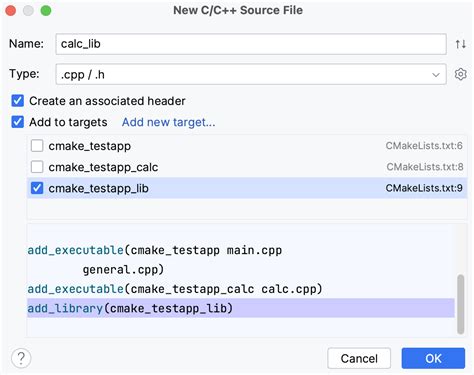 Quick Cmake Tutorial Clion Documentation