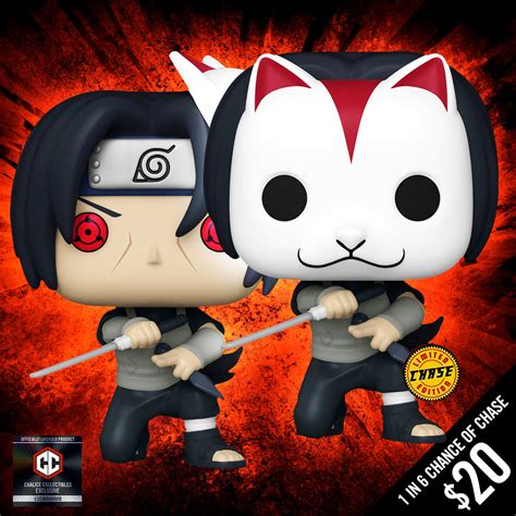 Funko Pop Chalice Collectibles Exclusive Naruto Anbu Itachi 1 In 6