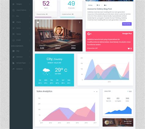 Bootstrap Admin Templates MinimalPro Boxed Responsive Bootstrap Admin Dashboard Template