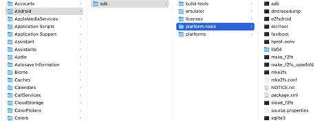 Macos Finding Android Sdk On Mac And Adding To Path Stack Overflow
