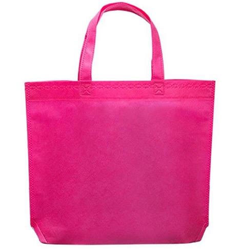 Pink Plain Loop Handle Non Woven Bag At ₹ 150 Kg In New Delhi Id