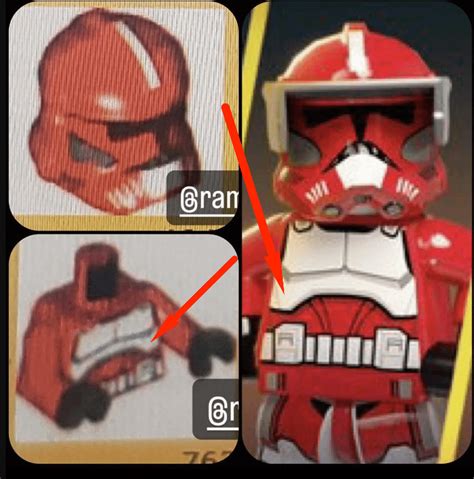 Leaked Commander Fox Inaccurate Torso Rlegostarwarsleaks