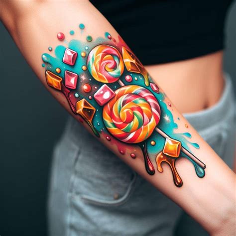 Candy Tattoo Sweet Ink To Satisfy Your Ink Cravings Your Own Tattoo Design Custom Designs