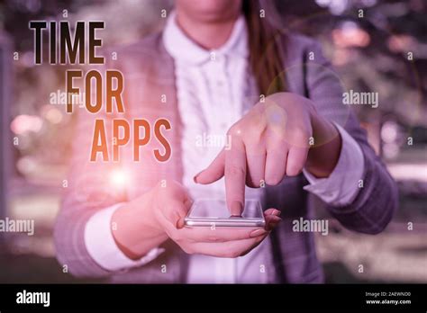 Word Writing Text Time For Apps Business Photo Showcasing The Best Fullfeatured Service That
