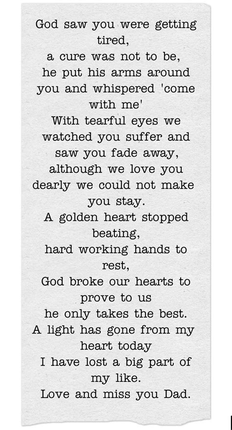 God Saw You Were Getting Tired A Cure Was Not To Be He Quozio