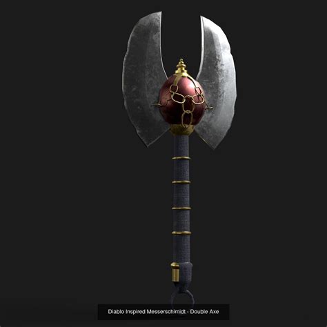 3D Model Collection Diablo Style Melee Weapons Pack 1 VR AR Low