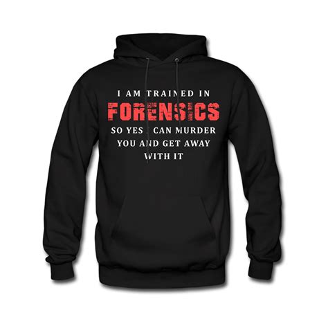 Forensic Hoodie Forensic Sweater Forensic Science Hoodie Forensic