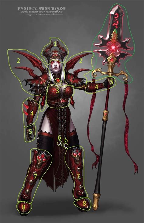 Sally Whitemane Cosplay Armor Set Color Can Be Any Etsy