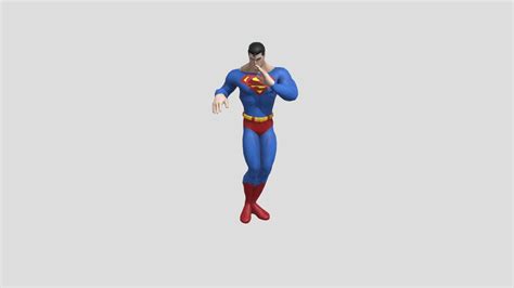 Superman Rumba Dancing Download Free 3d Model By Renato Solar Gomez