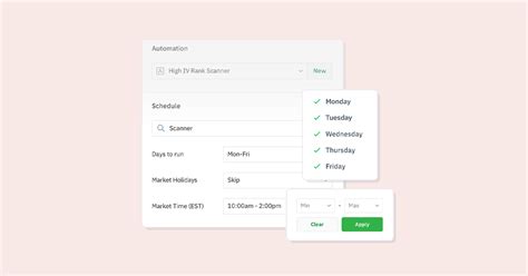 Schedule Scanner Automations Improves Efficiency And Control