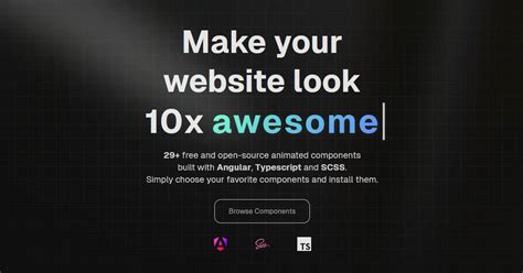 Ngxui Angular Ui Component Library 51 Open Source Components