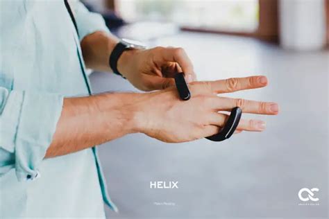 Helix Wearable Cuff With Stereo Bluetooth Earbuds No More Tangled Earbuds Tuvie Design