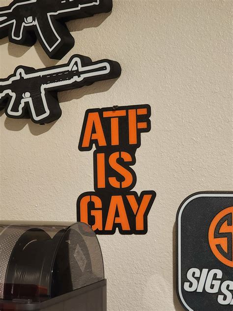 Free 3mf File Atf Is Gay 👬 ・object To Download And To 3d Print・cults