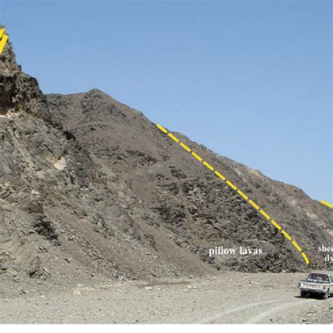 2 General View Showing The Intact Ophiolitic Sequence Of Wadi El Beda
