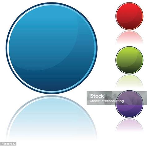 Round Button Icon Set向量圖形及更多2015年圖片 2015年 剪貼畫 圓形 Istock