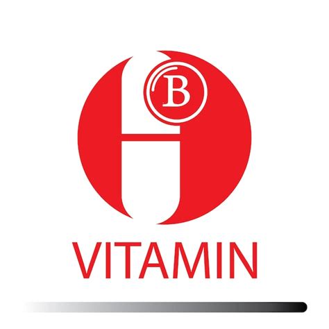 비타민 B 프리미엄 벡터