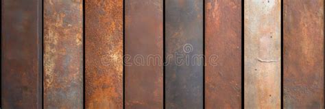 Rusting Metal Sheets Create An Industrial Backdrop With Unique Textures