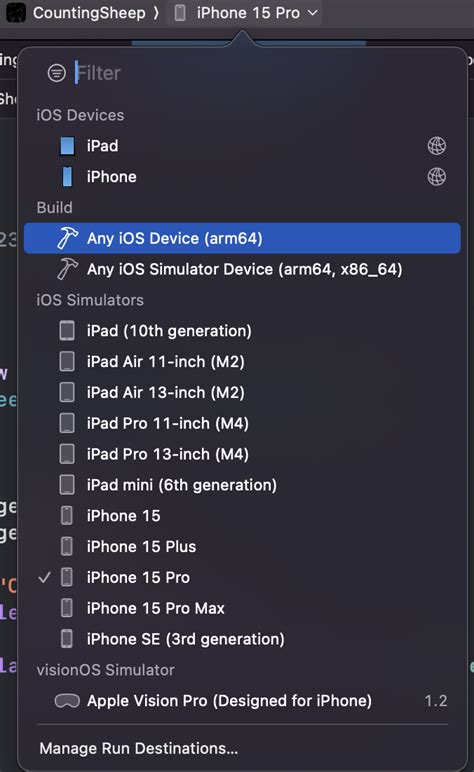 Ios앱 Xcode 배포시 Invalid Run Destination 문제