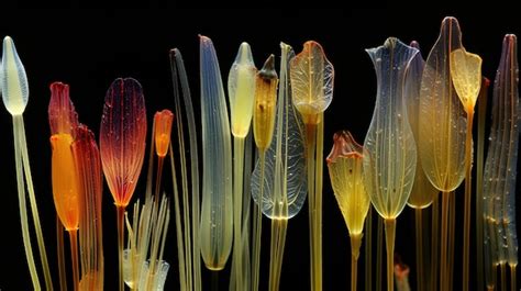 Premium Ai Image Light Micrograph Of A Section Through A Lily Stem