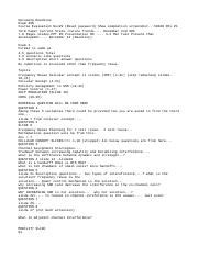 Comprehensive Study Guide On CNIT 581 Final Class Exam And Term Course Hero