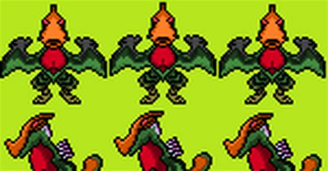 Sprite Sheet Monster Hunter Rpg Maker Resources クルペッコ・歩行グラ Pixiv