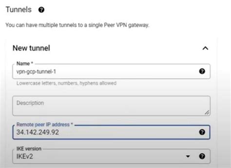Configure Tunnels With Google Cloud Platform Ipsec Geeksforgeeks