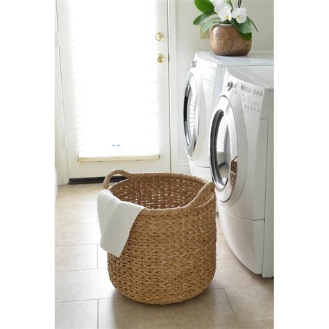 Birch Lane™ Decorative Braided Wicker Seagrass Basket And Reviews Wayfair