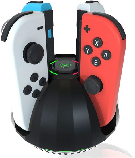 Purbhe Controller Charging Dock For Nintendo Switch Joycon
