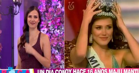 Maju Mantilla Fue Homenajeada Por Los 16 Años De Su Coronación Como