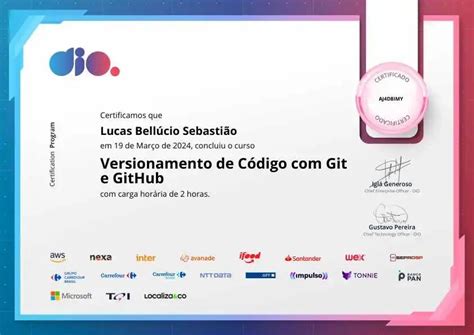Lucas Bellúcio Sebastião No Linkedin Versionamento De Código Com Git E