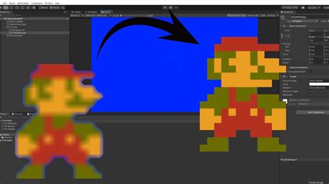 How To Import Pixel Art Into Unity Stop Blurry Pixel Art Youtube